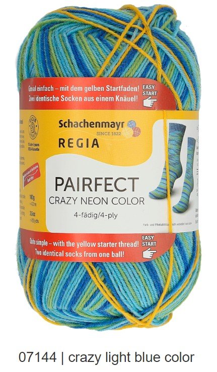 Regia Pairfect Crazy Neon Color -20% - idegarn