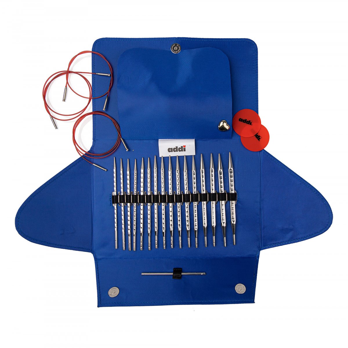 Addi Click Novel Lace Long rundpindesæt. - idegarn